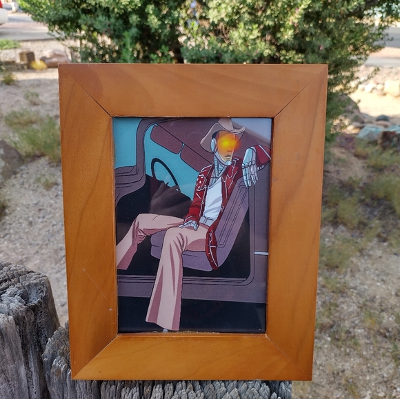 Art | Hank 3 Cyborg Hillbilly Cadillac Art Print By Neon Nicho | Poshmark